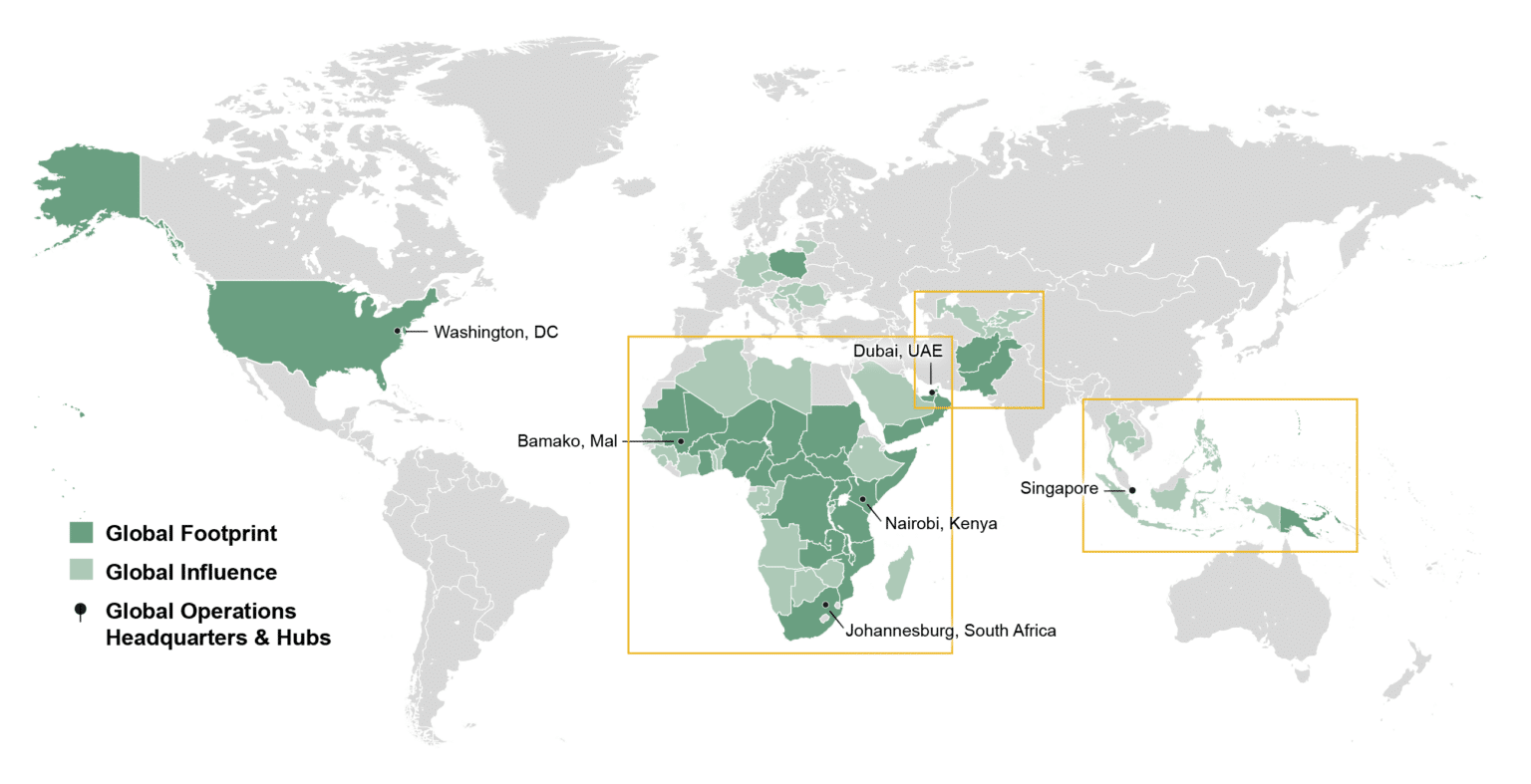 Global Footprint - CADG