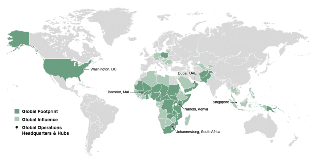 Global Footprint - CADG